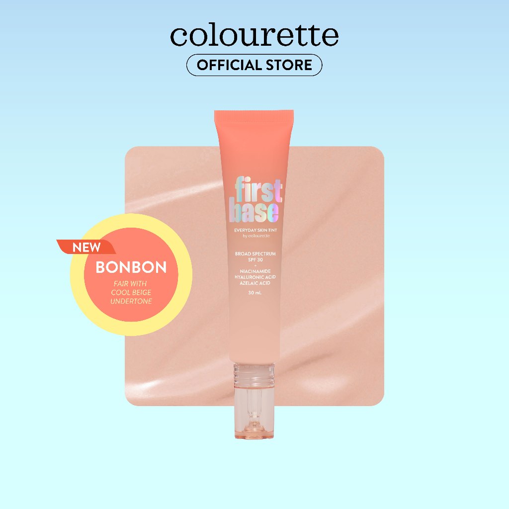 Colourette First Base Everyday Skin Tint SPF30 [Lightweight, Foundation ...