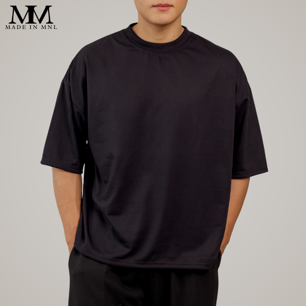 MadeInMNL Classic Boxy Crop Oversized Shirt | Shopee Philippines