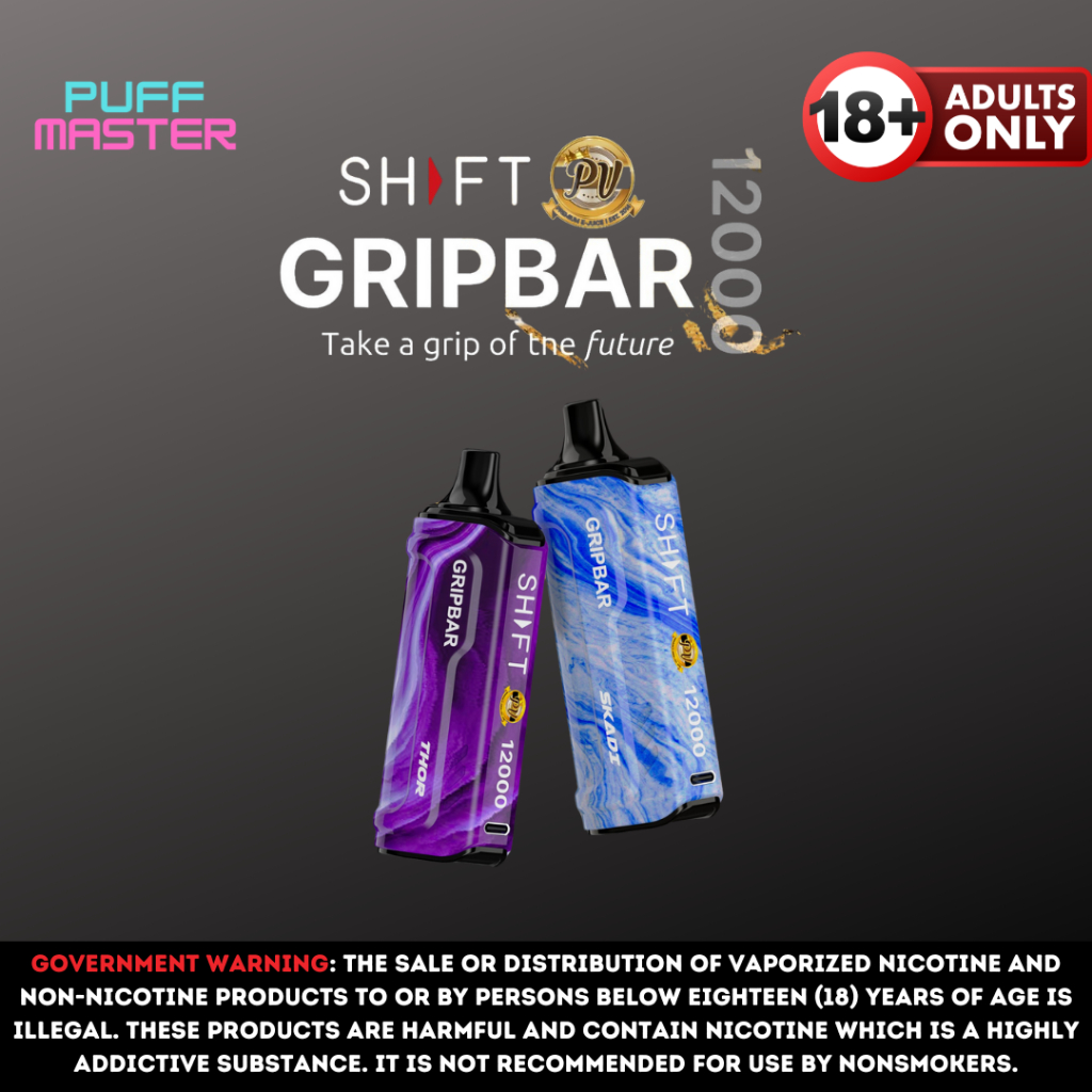 Gripbar PV 12000 Puffs SHFT | Shopee Philippines