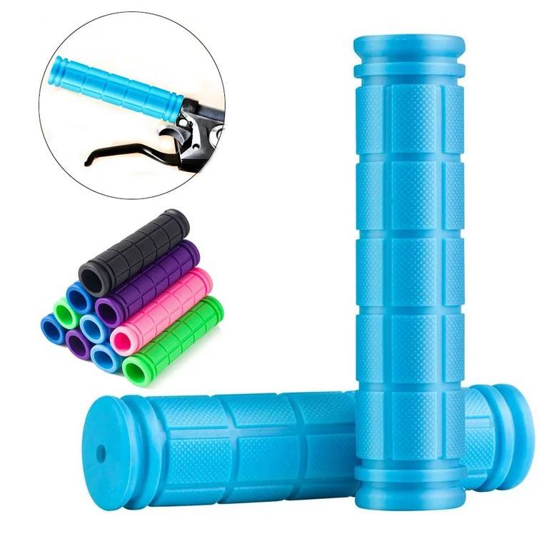 1pair Bicycle Handle Grip Anti-Slip Rubber Handle Grip MTB Handlebar ...
