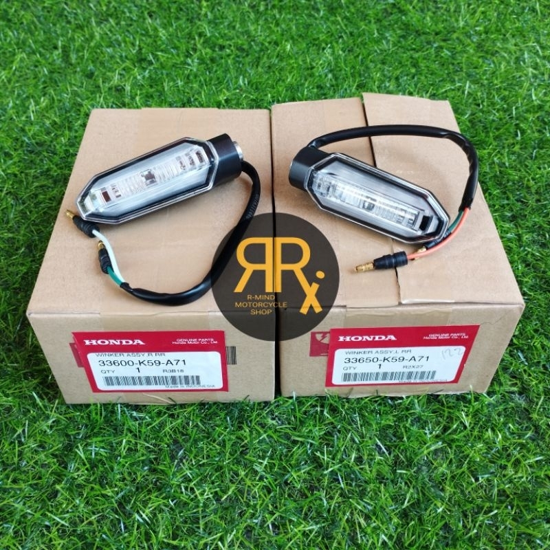 GENUINE REAR SIGNAL LIGHT ASSEMBLY CLICK 125-150 V2 - V3 CLICK 160 ADV ...