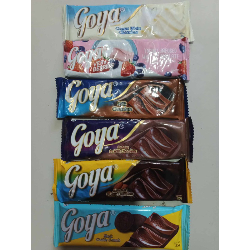 BUY5Get1 GOYA CHOCOLATES 30g! (ASSORTED FLAVORS) | Shopee Philippines