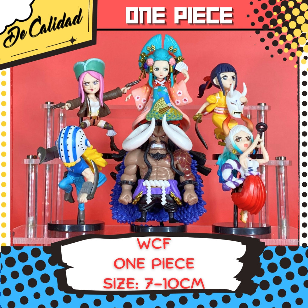 One Piece WCF Trasure Rally Luffy Sanji Nami Franky Mini Figure ...