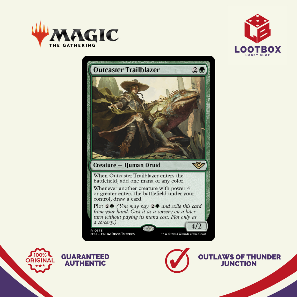 Magic the Gathering: Outcaster Trailblazer (Rare) - Outlaws of Thunder ...