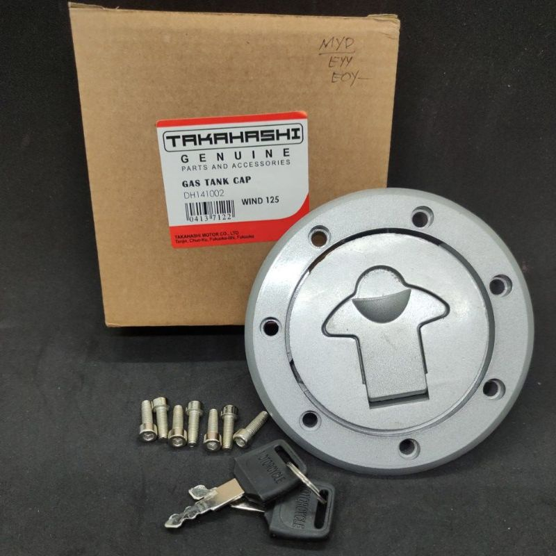 Bajaj WIND125 Gas Tank Cap ORIGINAL JAPAN w/Stainless Bolts | Shopee ...