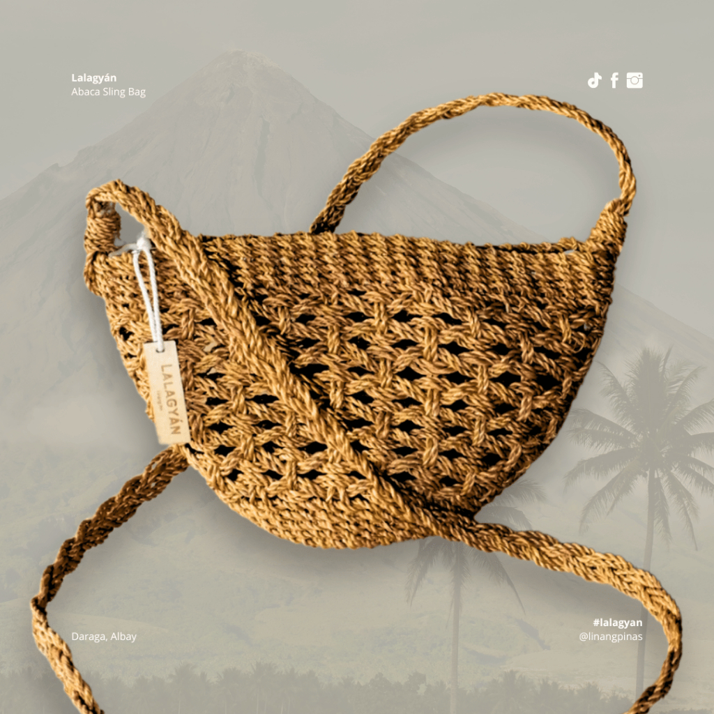 Abaca Lalagyán Sling Bag | Linang PH | Shopee Philippines