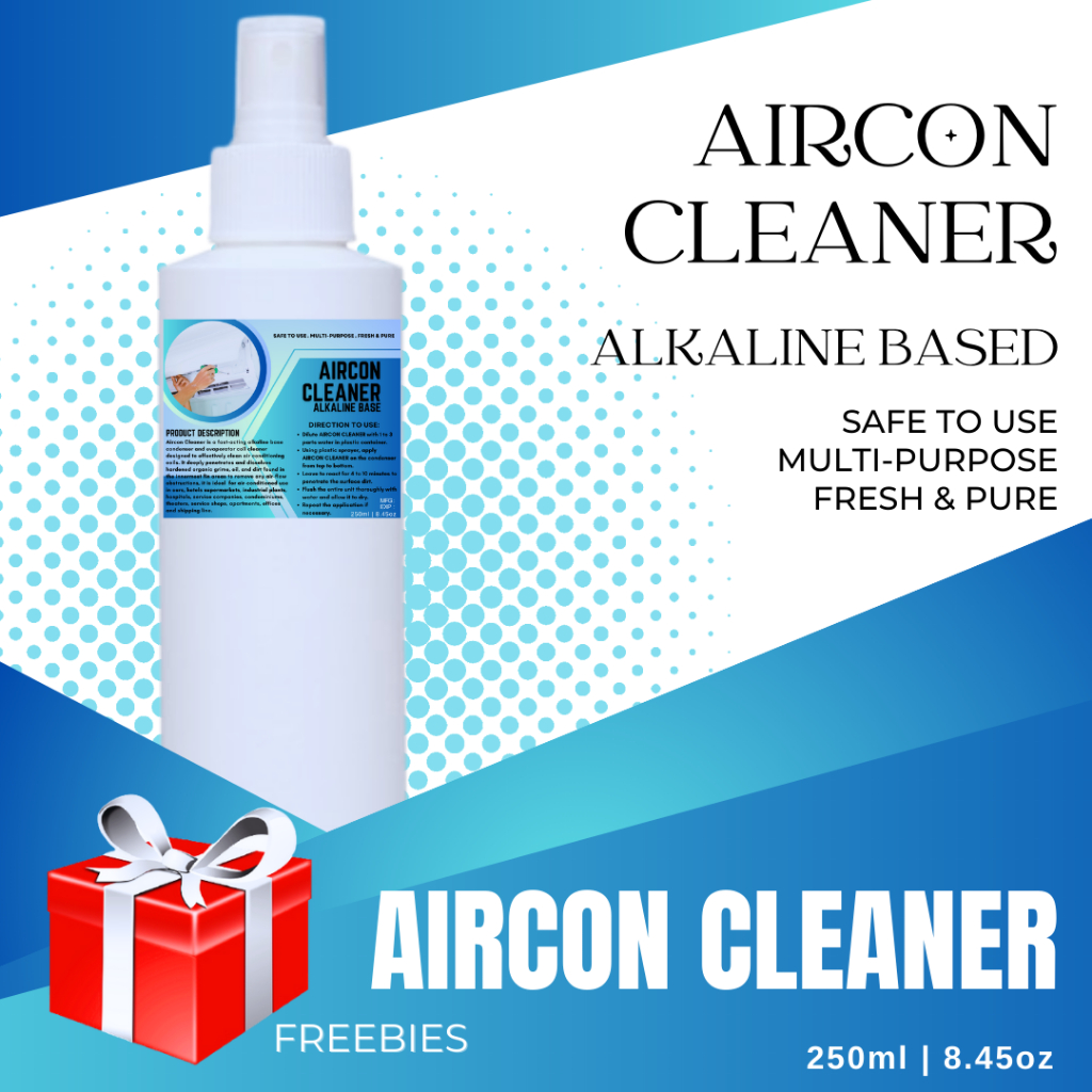 Aircon cleaner alkaline base effective condenser and evaporator coil ...