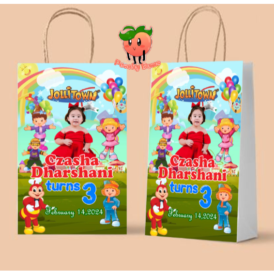 JOLLITOWN / JOLLIBEE LOOTBAGS W/PICTURE | Shopee Philippines