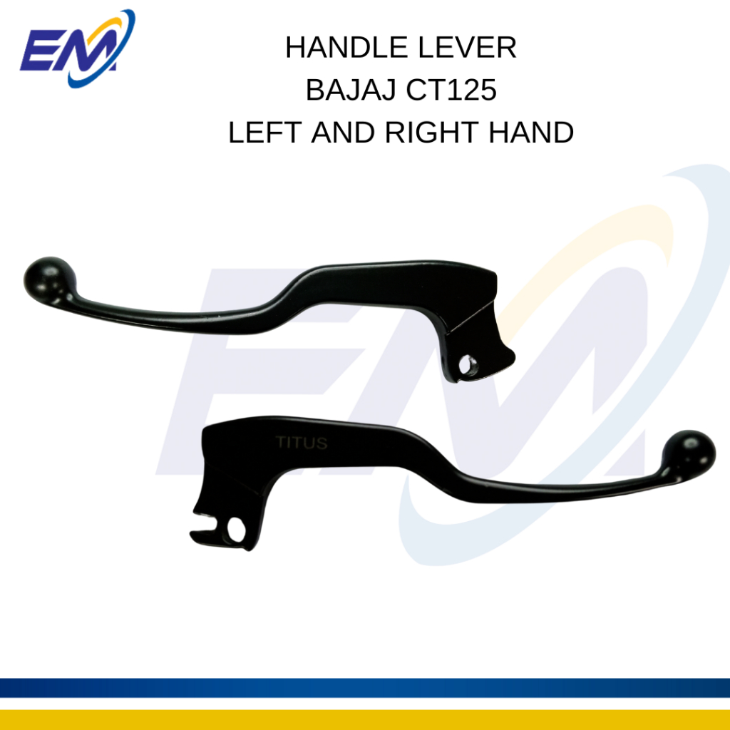 HANDLE LEVER CT125 - LEFT AND RIGHT - TITUS | Shopee Philippines