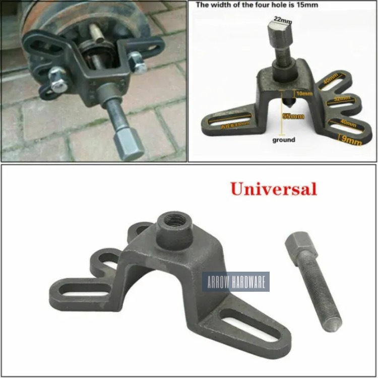 1PC Brake Drum Remover Motorcycle Wheel Hub Puller- Rear Brake Drum ...