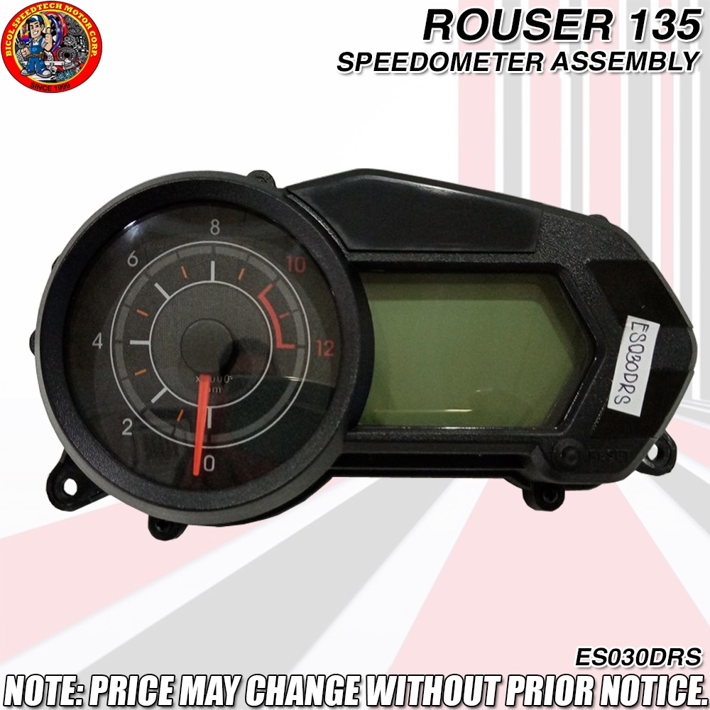 ROUSER 135 SPEEDOMETER ASSEMBLY (ES030DRS) | Shopee Philippines