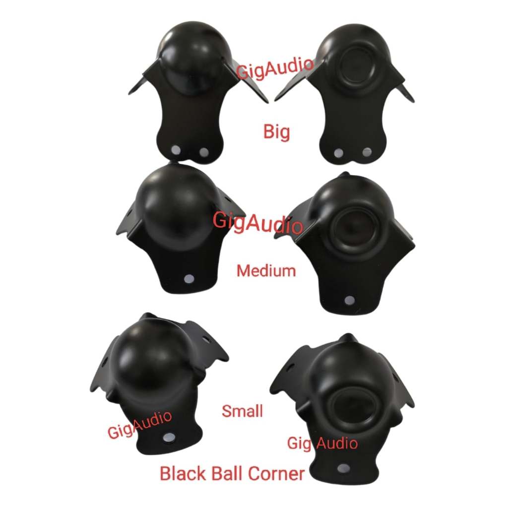 Black Ball Corner for Tour Case Flight Case Assembly | Shopee Philippines