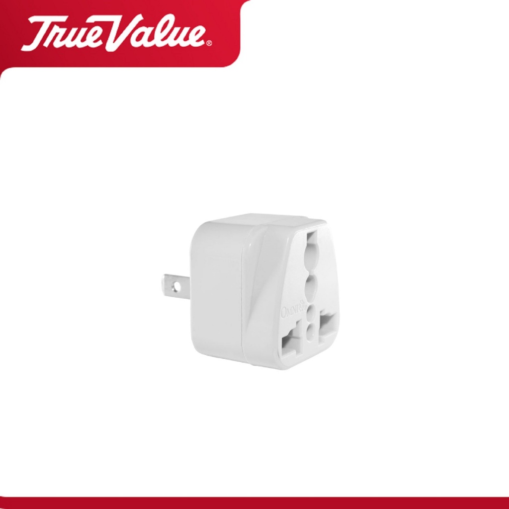 Omni Universal Socket Adapter 10A 250V (WUA-002PK) | Shopee Philippines