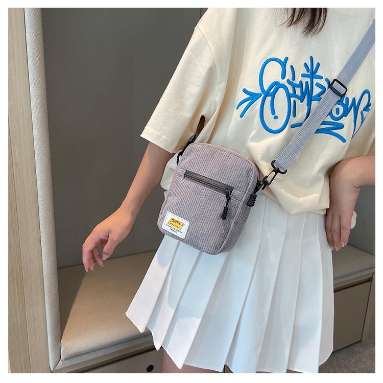 Mumu 2003 Cute Small Corduroy Women Sling Bag Students Shoulder Bags ...