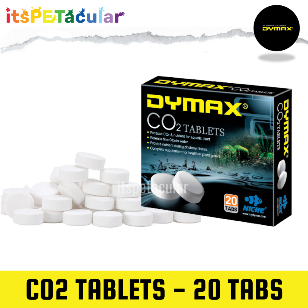 Dymax C02 tablets ( Complete Supplement for Plant Growth ) | Shopee ...