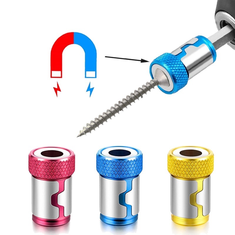 Metal Screwdriver Bit Magnetic For 6.35MM Shank Anti-Corrosion Drill ...