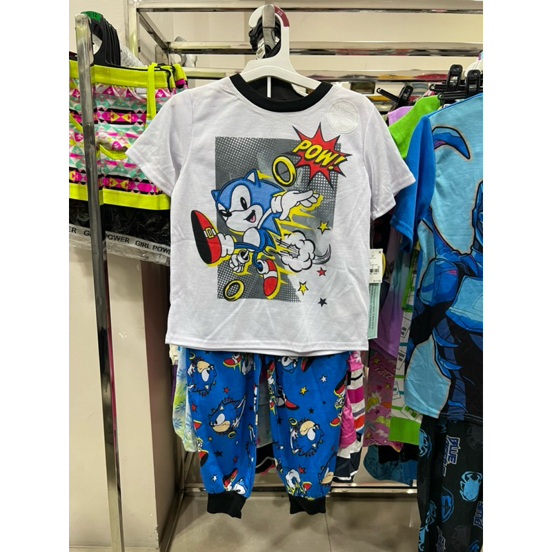 SONIC the HEDGEHOG 3-pc Sleepwear Set Imported | Shopee Philippines