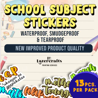 subject sticker for notebook - Best Prices and Online Promos - Oct 2025 ...