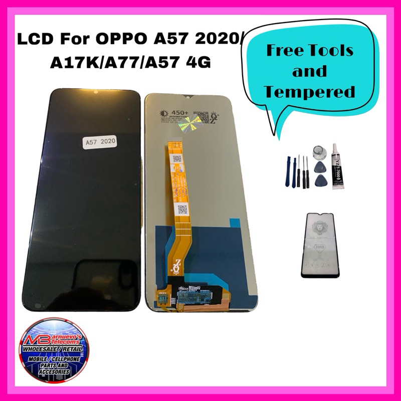 Oppo A57 4G / A57 2020/A17k Lcd Touchscreen Replacement | Shopee ...