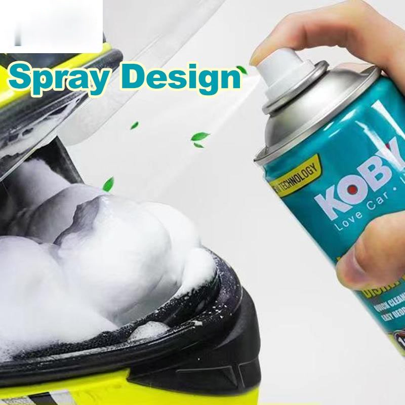 Original Koby Helmet 450ml Disinfecting Foam Spray and 20ml Anti Rain ...