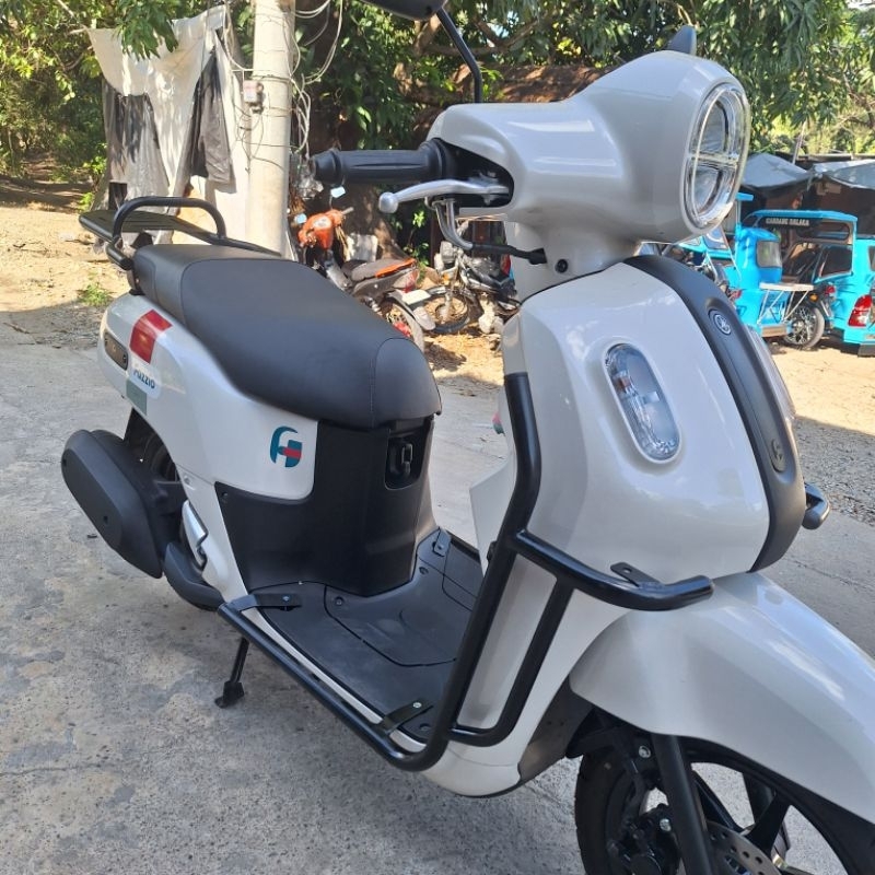 YAMAHA MIO FAZZIO - CRASHGUARD (heavy-duty)powder coated | Shopee ...