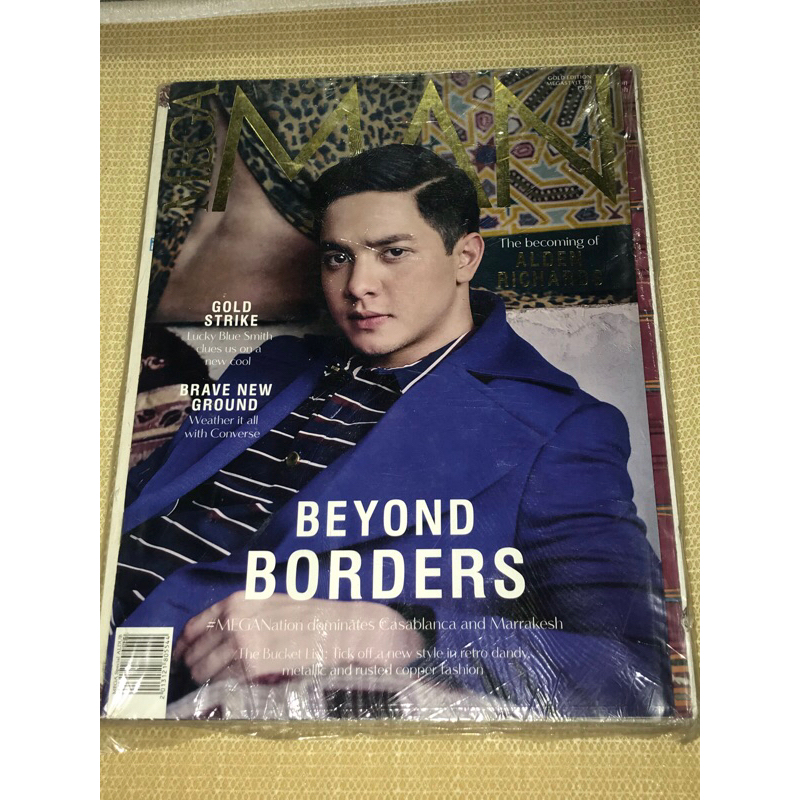 Alden Richards Mega Man Magazine | Shopee Philippines