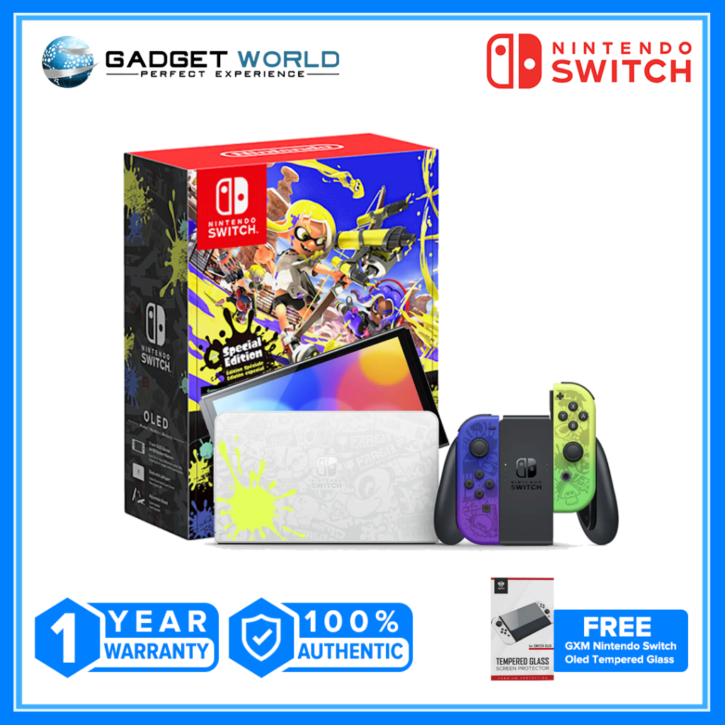 Nintendo Switch Oled Console Splatoon 3 Edition | Shopee Philippines