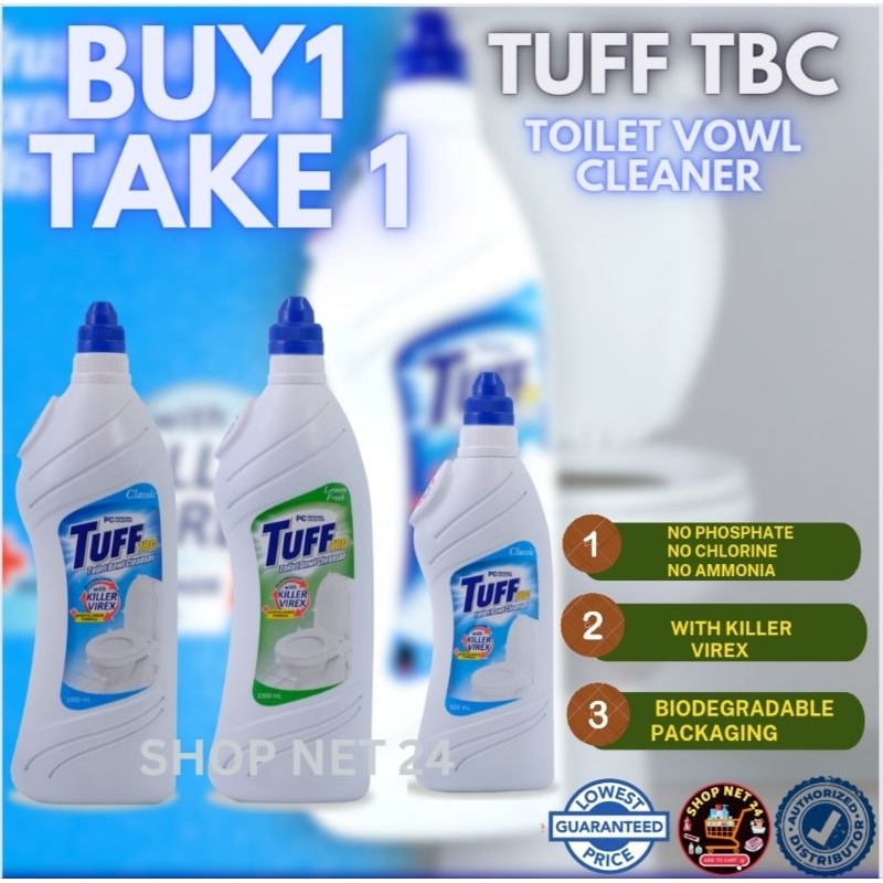 TUFF TBC BUY 1 TAKE 1 TOILET BOWL CLEANER | Shopee Philippines