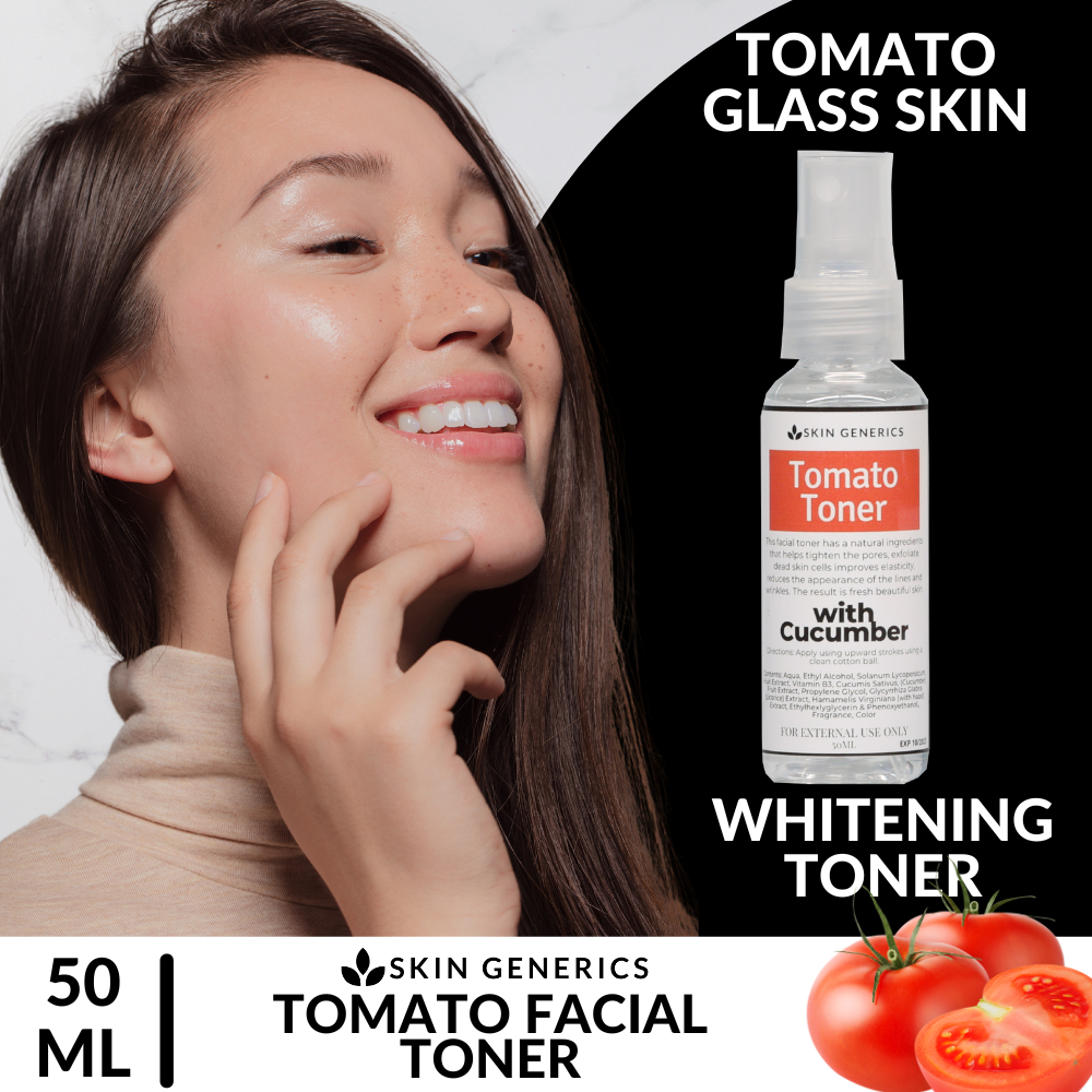 [ TOMATO GLASS SKIN TONER ] Tomato Anti Wrinkle Toner Exfoliates Dead ...