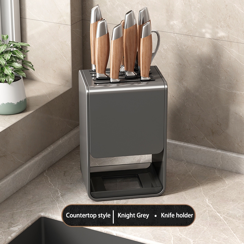 stainless steel Wall Mounted Knife Holder kitchen rack organizer ...