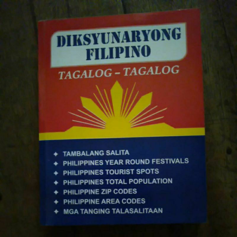 Diksyunaryong Filipino Tagalog-Tagalog Dictionary | Shopee Philippines