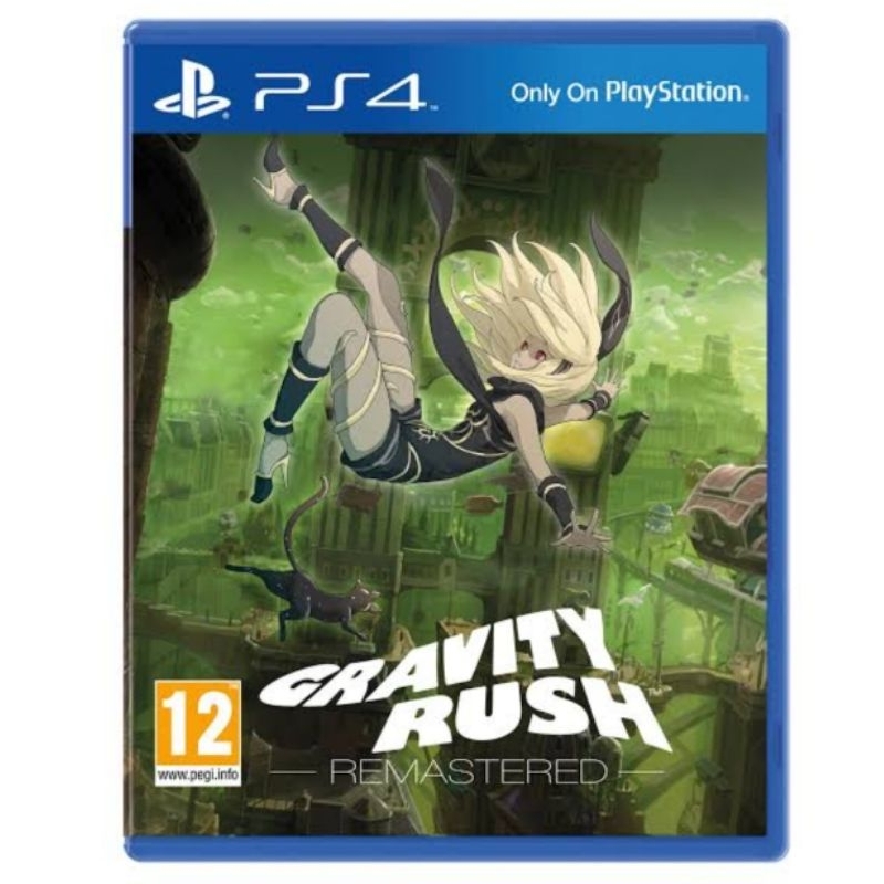 Gravity Rush Remastered PS4 Game Rare (Used) (Preloved) No Art Cover ...