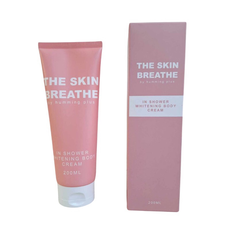 Korean Whitening In-Shower Body Cream Skin Breathe By Humming Plus ...