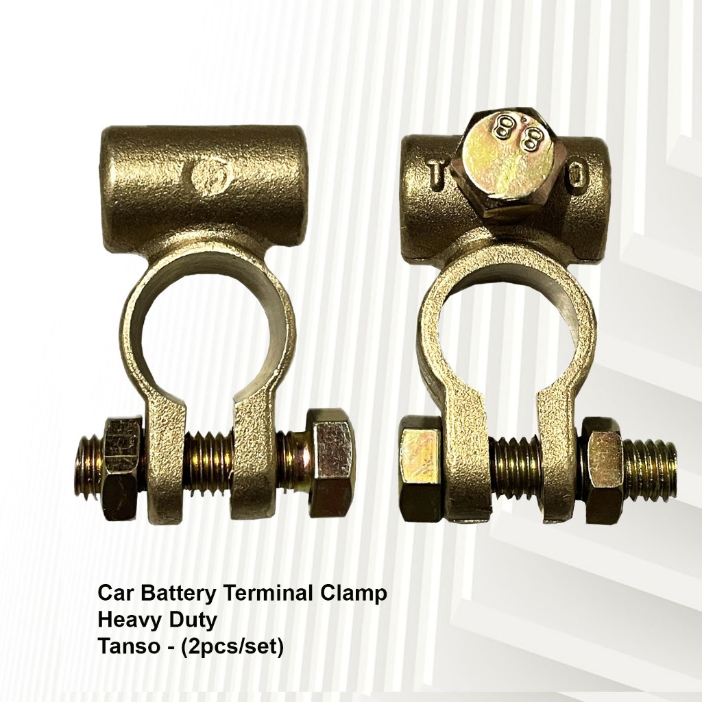 Car Battery Terminal Clamp Heavy Duty TANSO (2pcs/set) | Shopee Philippines