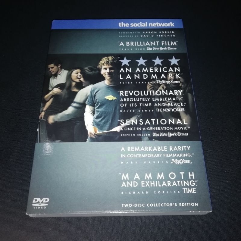 THE SOCIAL NETWORK DVD (2 Disc) Made in EU ORIGINAL Historical Drama ...