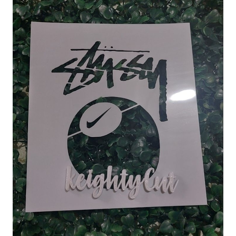 4" STUSSY 8BALL NIKE STENCIL | Shopee Philippines