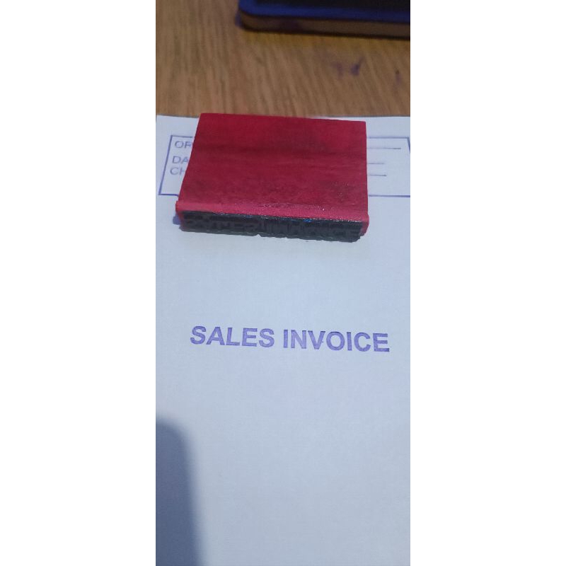 SALES INVOICE STAMP MACHINE | Shopee Philippines