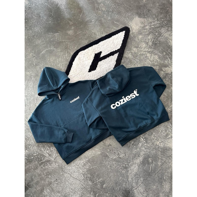 Coziest® “Classic” 2.0 Navy Blue Hoodie | Shopee Philippines