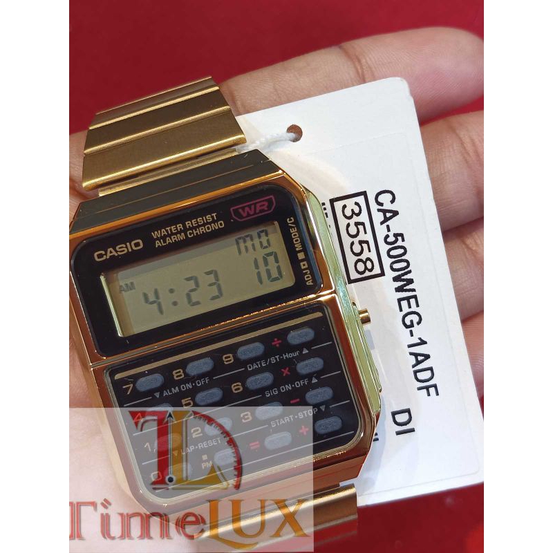 CASIO VINTAGE CA 500WEG 1A | Shopee Philippines