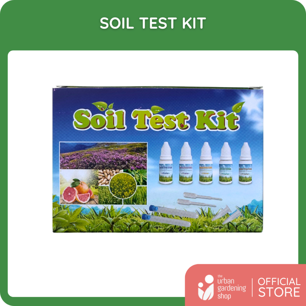 THE URBAN GARDENING SHOP Rapid Soil Test Kit for Home Soil Testing for ...