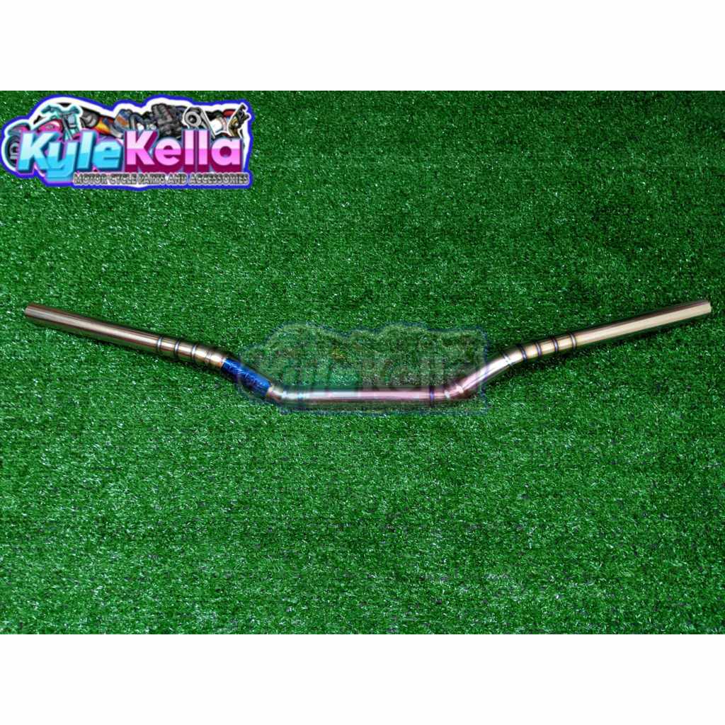 KING OF DRAG TITANIUM HANDLE BAR WITH EMBLEM PCX 160 / NMAX 155 V1 ...