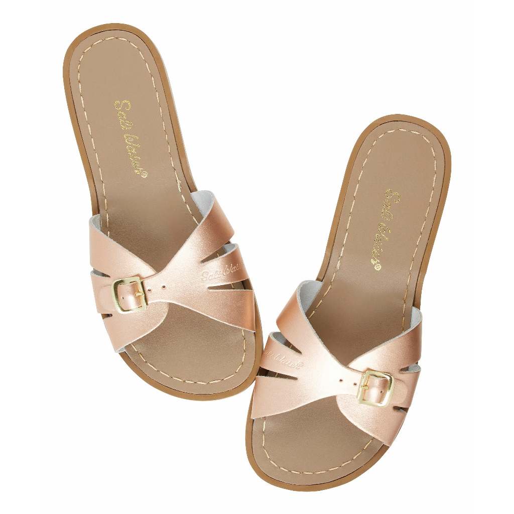 SALT-WATER SLIDE FOR LADIES ROSE GOLD | Shopee Philippines