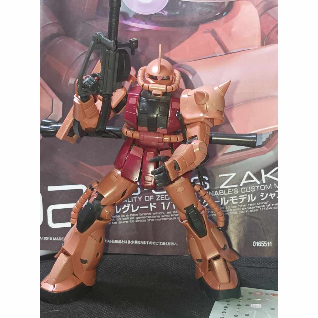 Gundam RG Zaku II 1/144 Built | Shopee Philippines