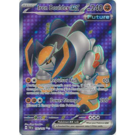 Iron Boulder ex - 192/162 - Full Art Secret Rare Scarlet & Violet ...