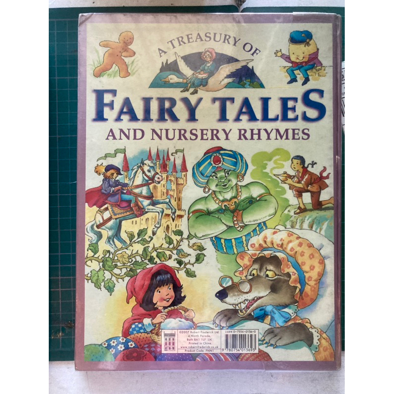 A Treasury of Fairy Tales and Nursery Rhymes | Shopee Philippines