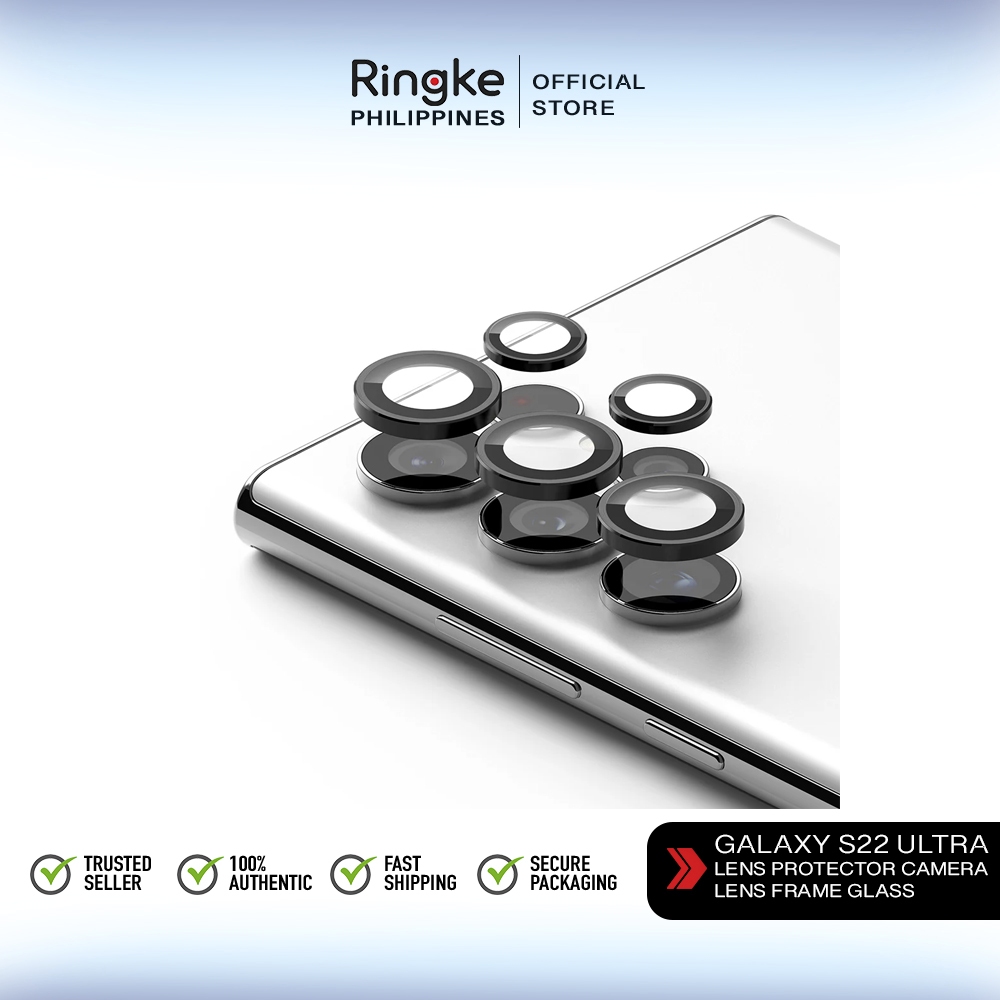 Ringke Camera Lens Frame Glass for Samsung Galaxy S22 Ultra | Shopee ...