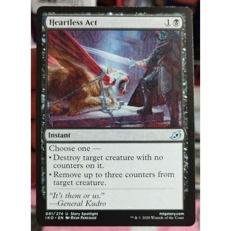 Heartless Act (Magic the gathering) | Shopee Philippines