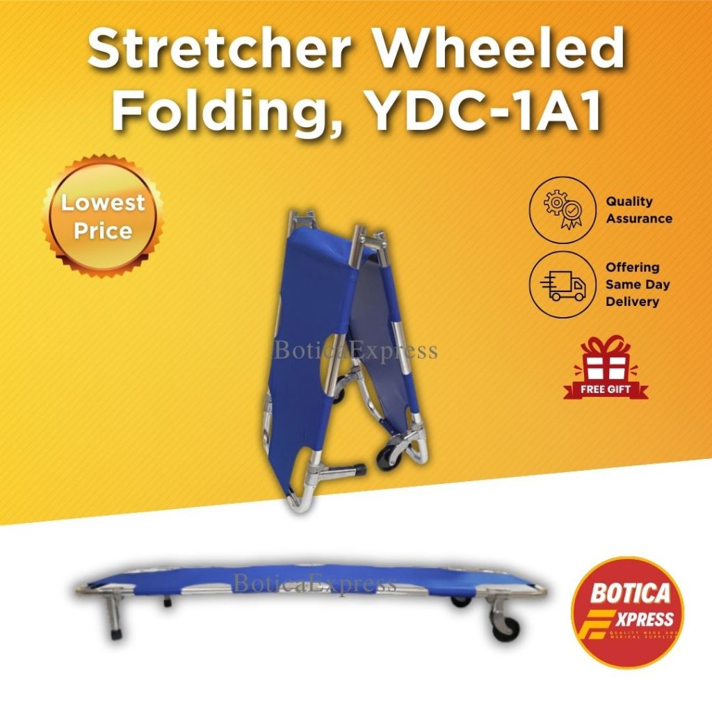 Stretcher Wheeled Folding, YDC-1A1 | Shopee Philippines