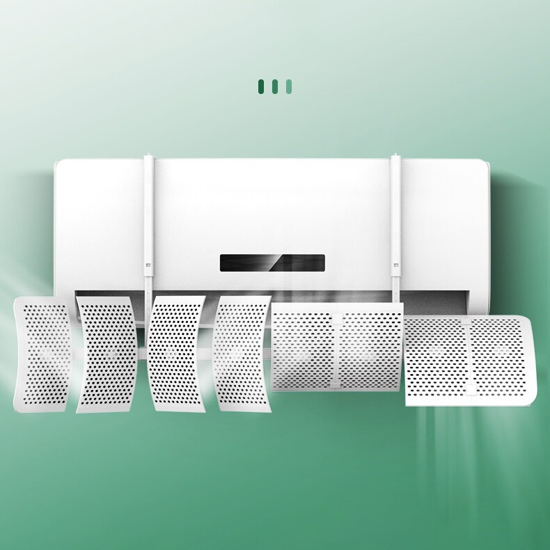 Air Conditioner Deflector Outlet Air Baffle Cover Wall Mounted Air ...