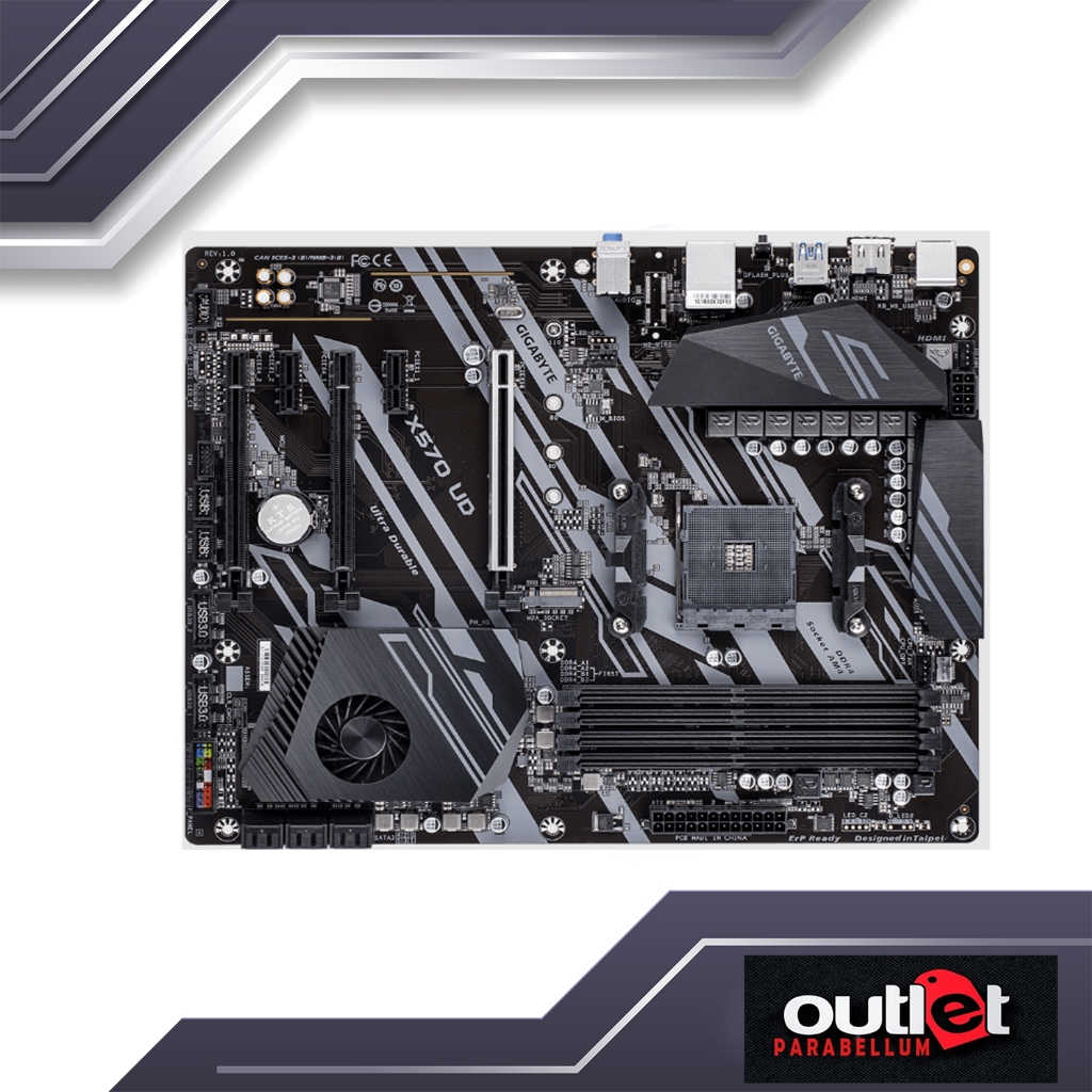 REFURBISHED GA-X570-UD GIGABYTE AMD X570 AM4 DDR4 PCIE 4.0 ATX GAMING ...